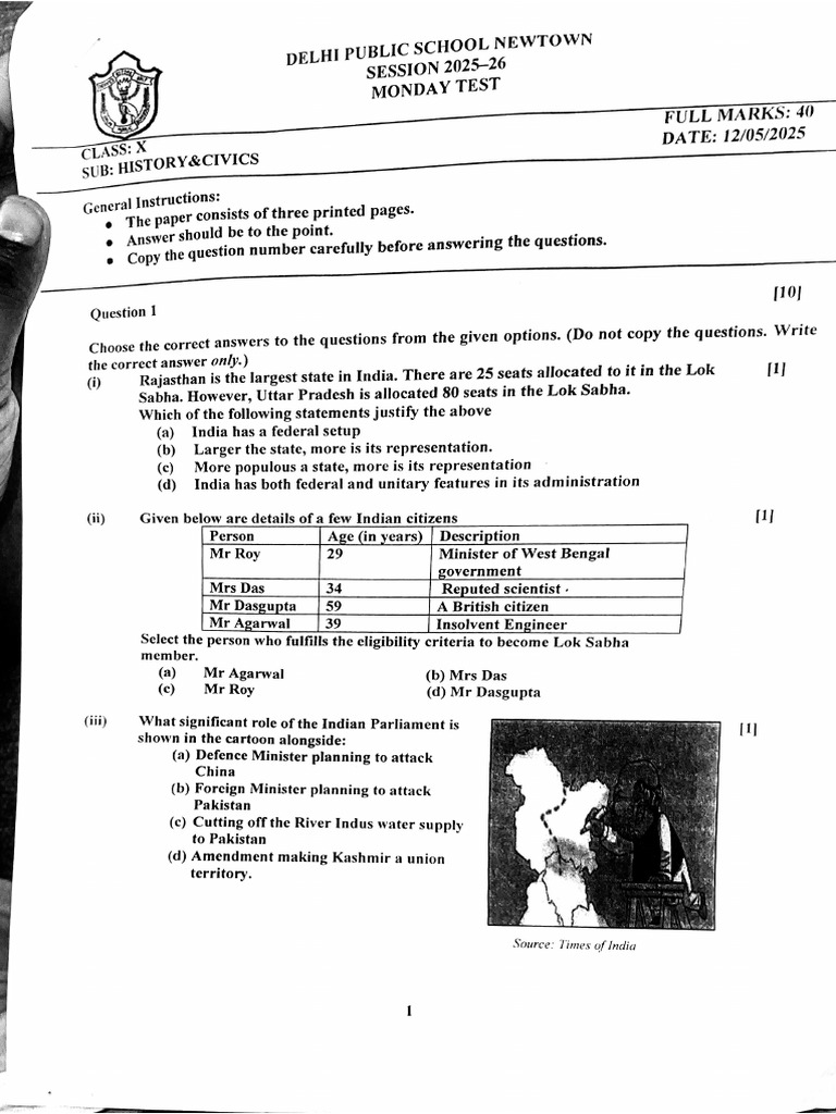 Histcivics mt1 | PDF