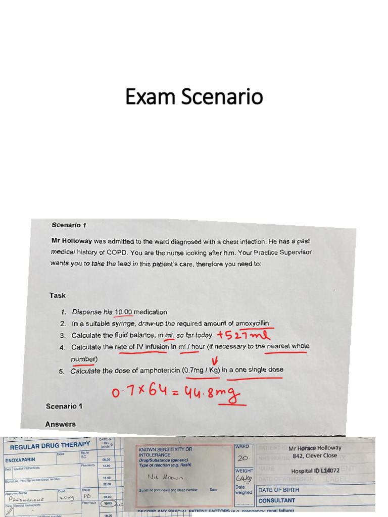 02 Exam Scenario | PDF