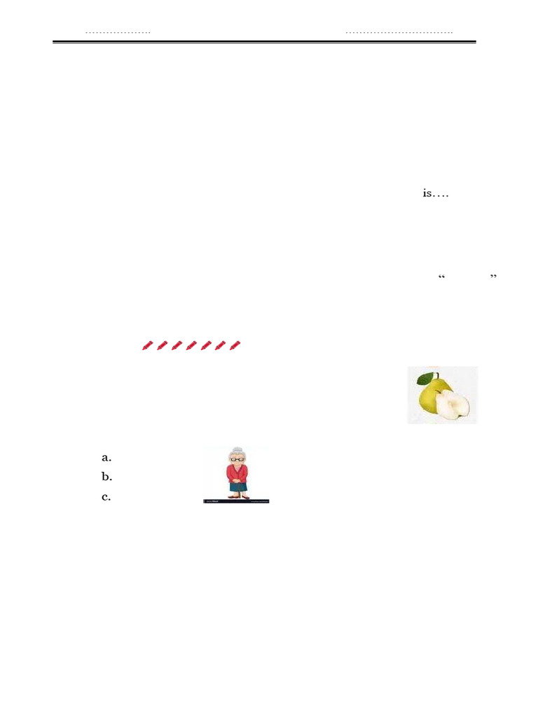 Tugas Bahasa Inggris Kelas 1 - Rabu, 21 Mei 2025 | PDF | Fruit | Edible ...