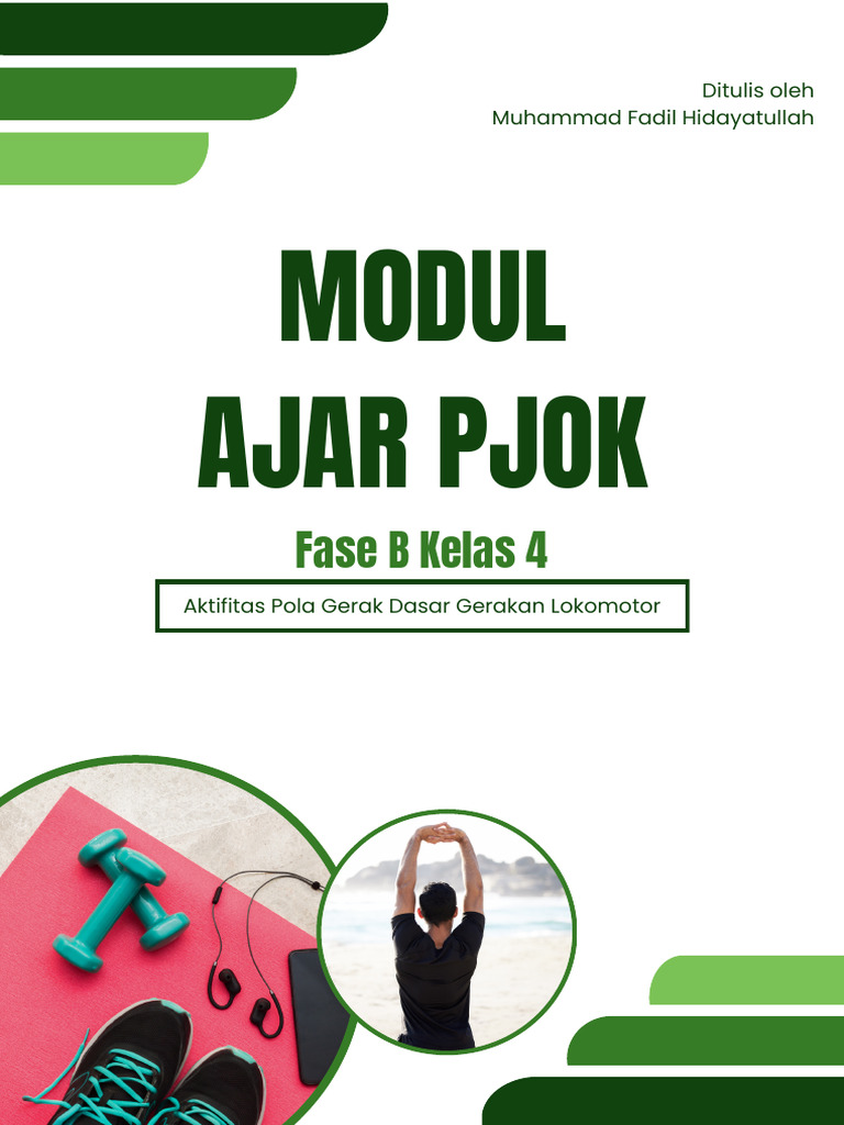 Modul Ajar PJOK Fase B Kelas 4 - Fadil | PDF