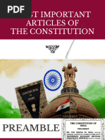 Indian Constitution Notes With Tricks Mohammed Irfan Jalal | PDF