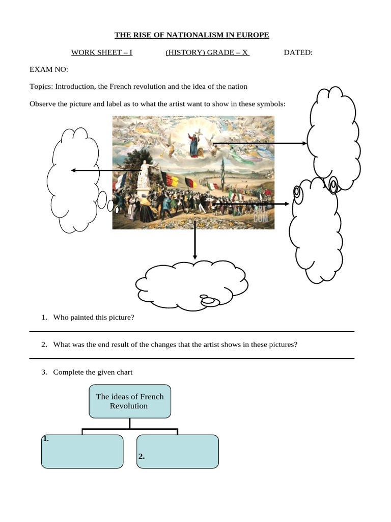 Nationalism in Europe WS 1&2 | PDF | Nationalism | Ideologies