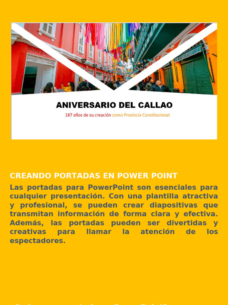 Cómo crear portadas en PowerPoint | PDF | Microsoft PowerPoint