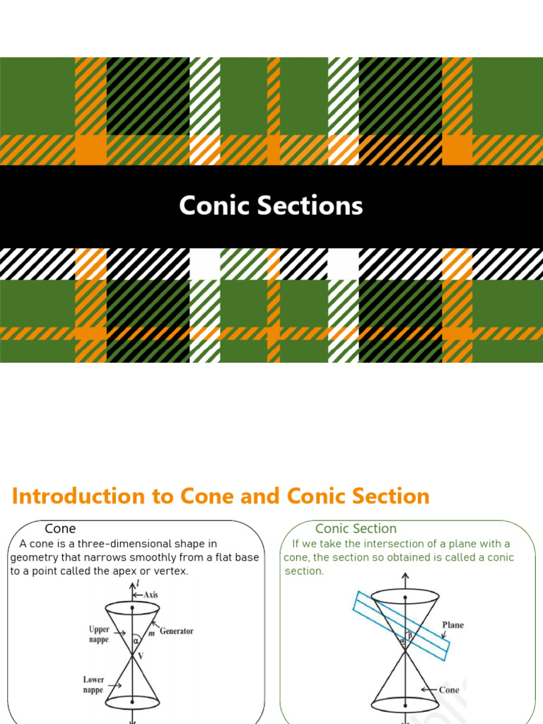 Presentation - Conic Section | PDF