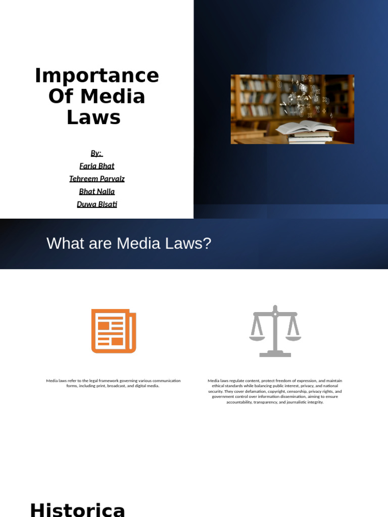MEDIA LAWS (Presentation) Rev-1 | PDF | Censorship | Copyright