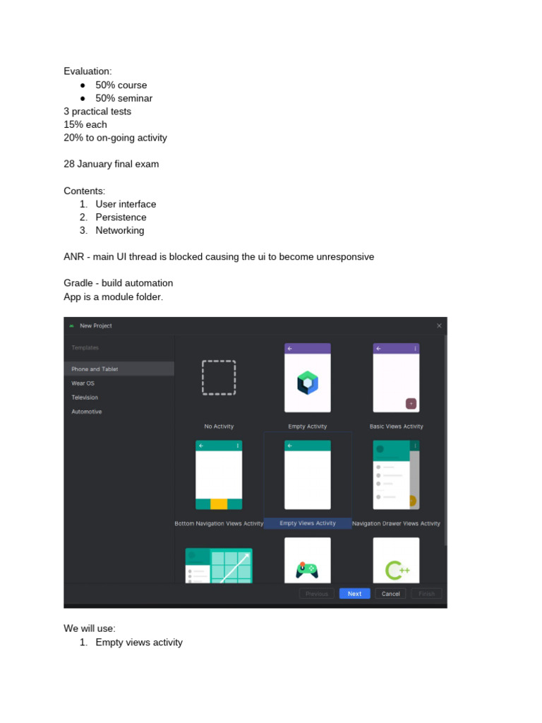 Android App Development Course Guide | PDF