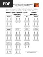 GABARITOS PAES 2024 2a APOS RECURSOS | PDF