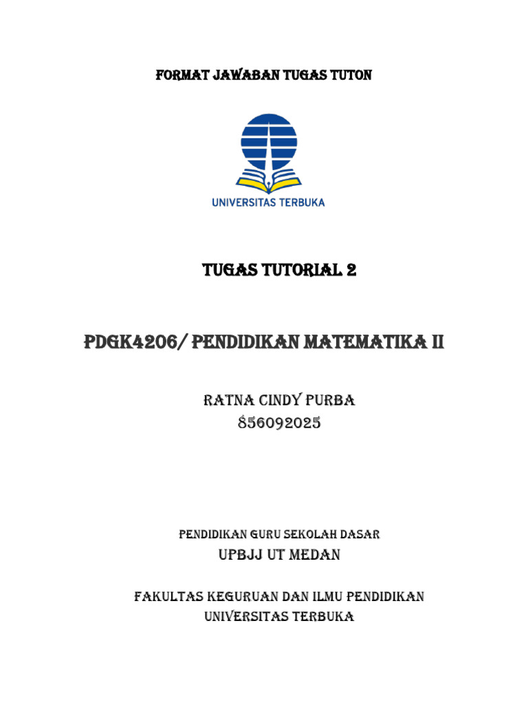 Tt2-Pendidikan Matematika Ii | PDF