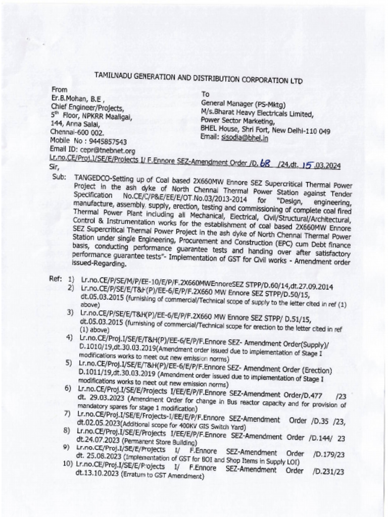 Amendment Order | PDF
