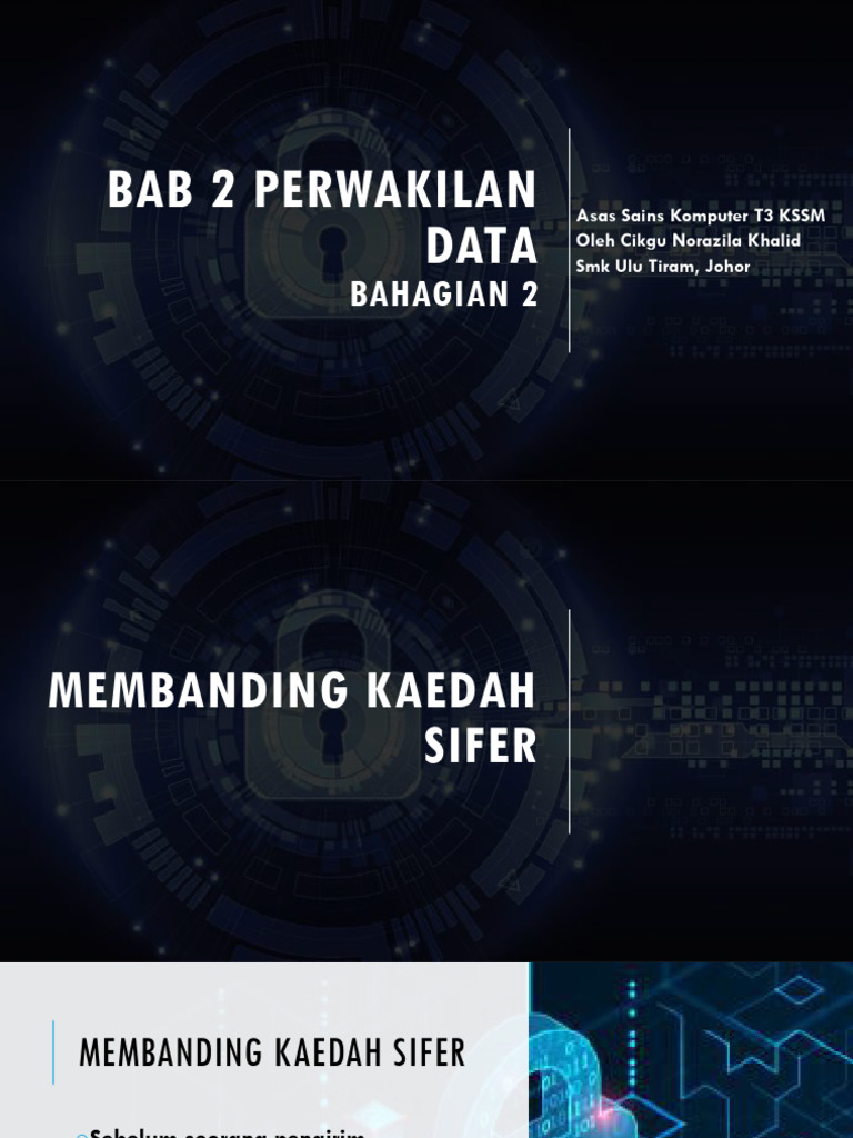 Ask t3 Bab 2 p2 Perwakilan Data Zila Khalid ) | PDF