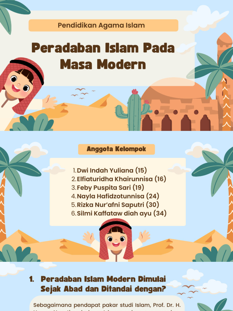 Peradaban Islam Pada Masa Modern PDF | PDF