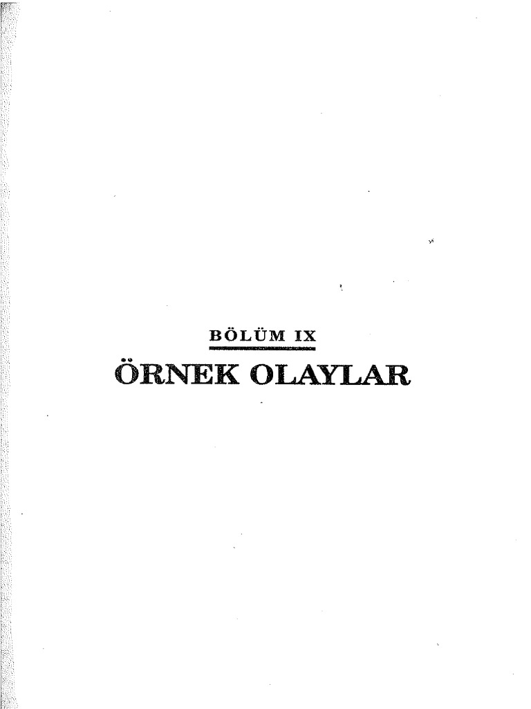 Calisma Yasamindan Ornek Olaylar E.Z.Ö | PDF