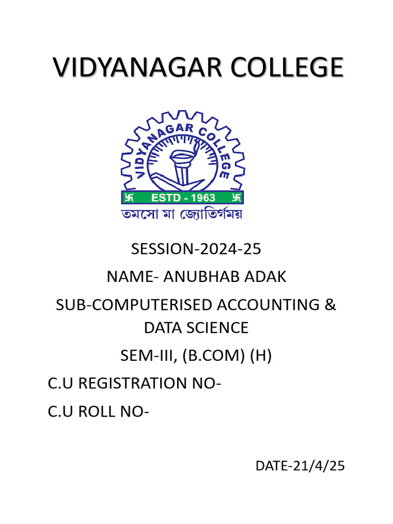 Front Page PDF | PDF