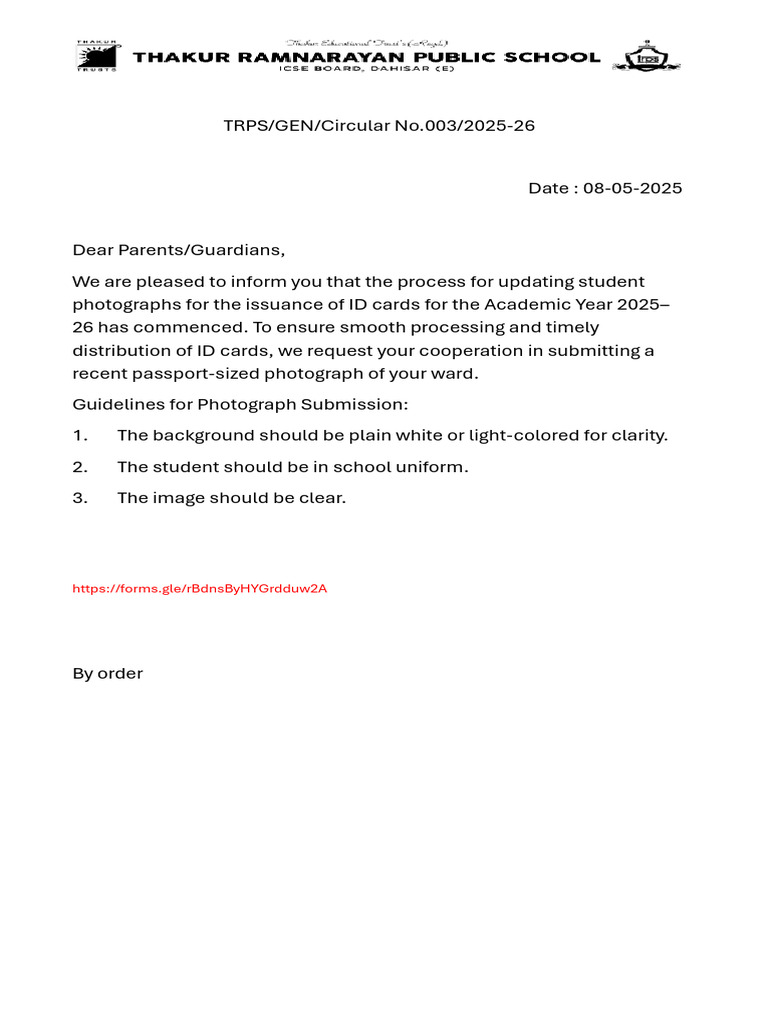 ID Card Notice 25-26 (2) - 3 | PDF