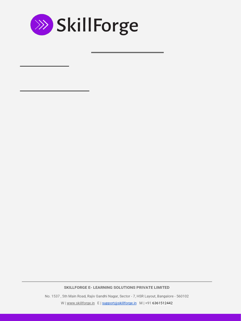 Web Development Minor Project | PDF