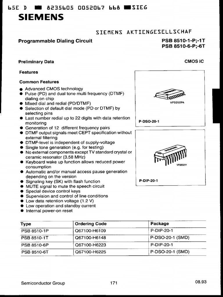 PSB8510-xP Siemens | PDF