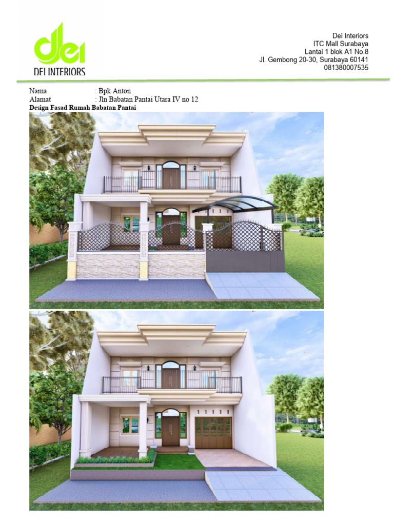 Design Fasad 1 | PDF