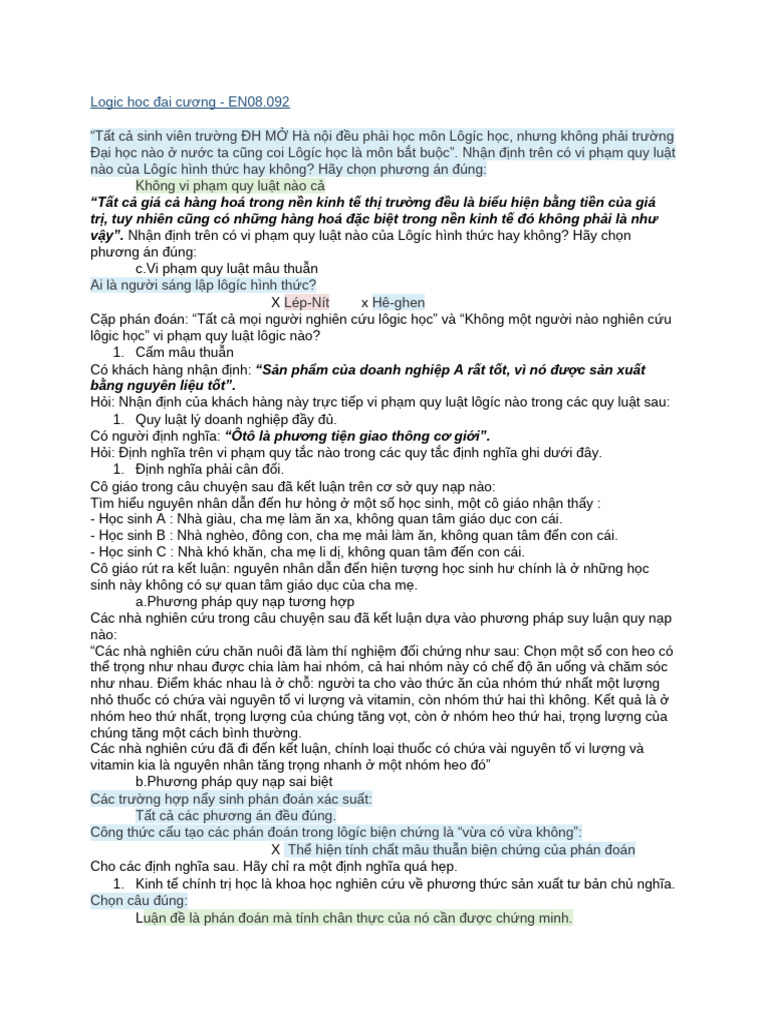 LogicHọcĐạiCương (EN08) | PDF