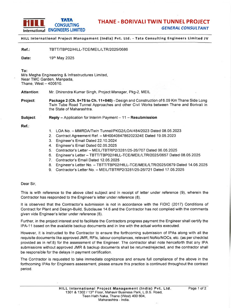 TBTT-TBP02-HILL-TCE-MEIL-LTR-2025-0686 | PDF