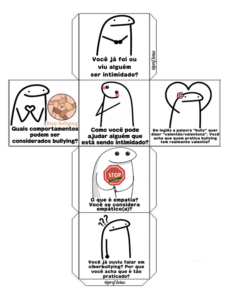 Stop Buli Yn para Imprimir | PDF | Assédio moral/bullying | Abuso ...