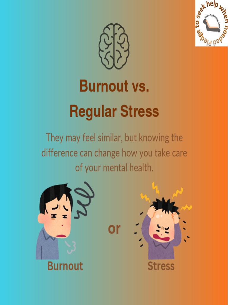 Burnout vs. Regular Stress | PDF