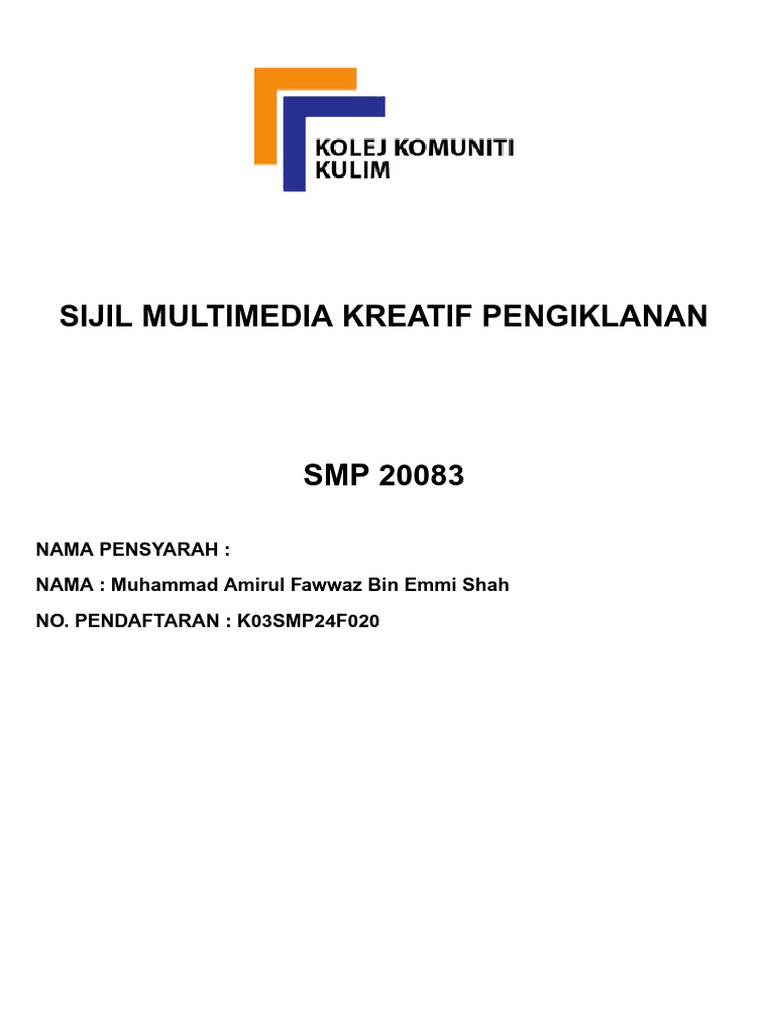 COVER TUGASAN - PELAJAR.docx_20250507_120037_0000 | PDF