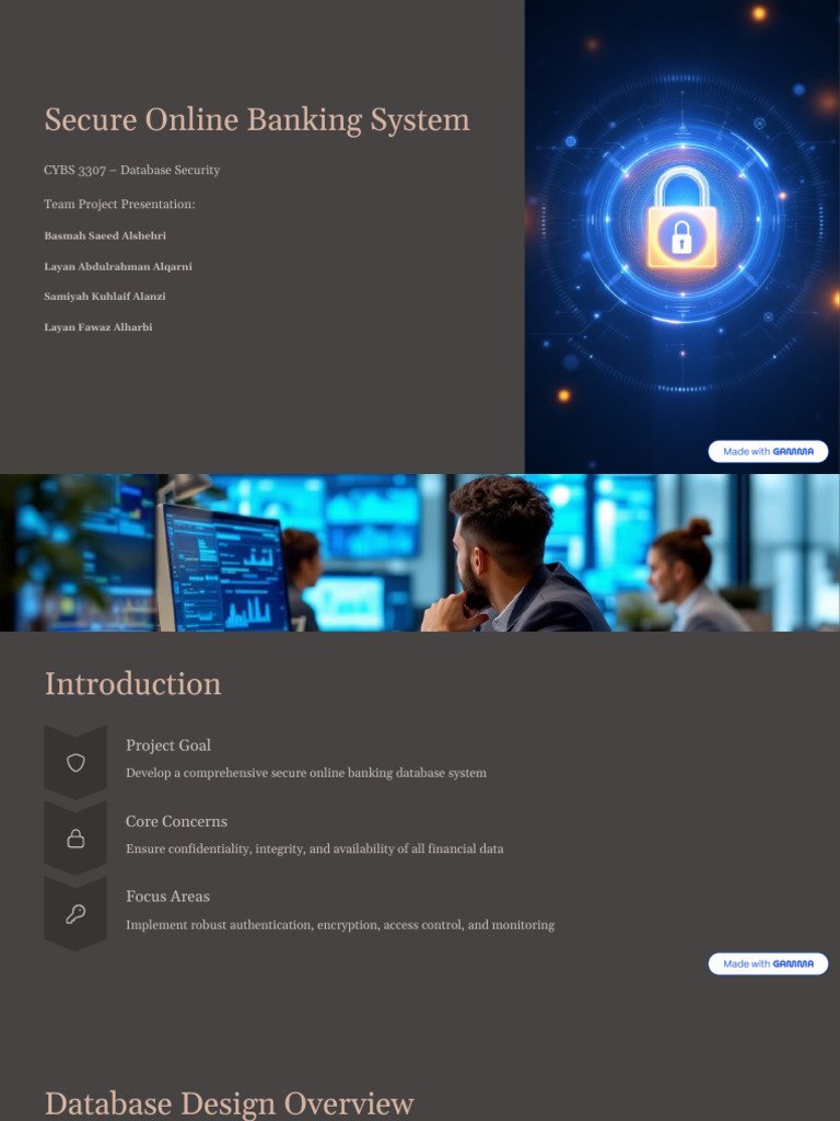 Secure Online Banking System | PDF | Encryption | Security
