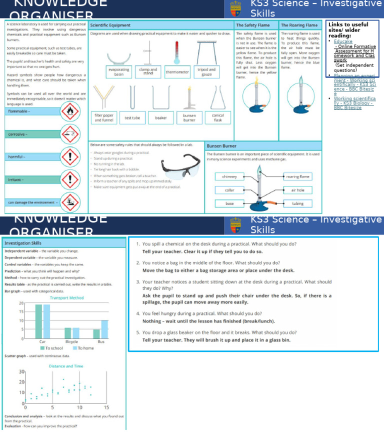 KS3 Science Investigative Skills Guide | PDF