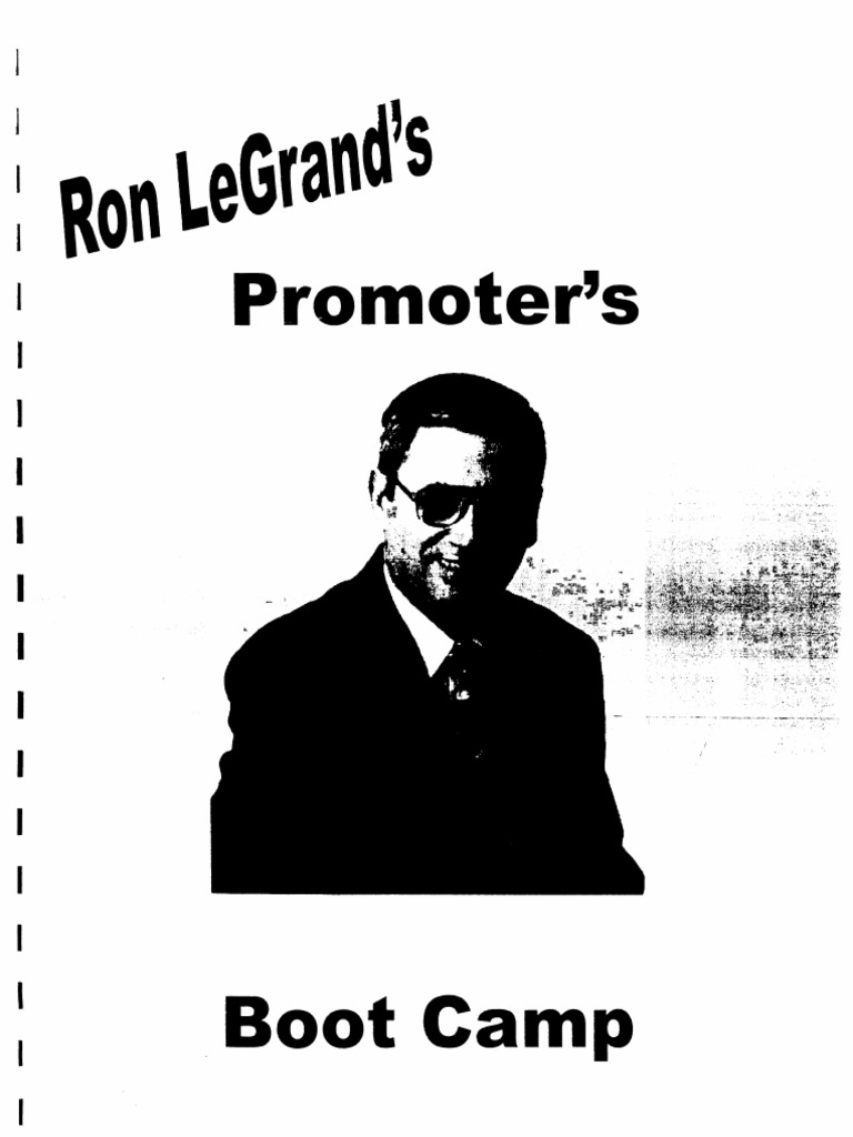 Legrand Promoters Bootcamp Manual | PDF