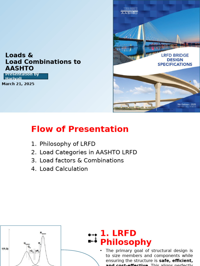 Loadsandloadcombinationsbyaashto 250323154458 75f9c182 | PDF | Structural Load | Wound