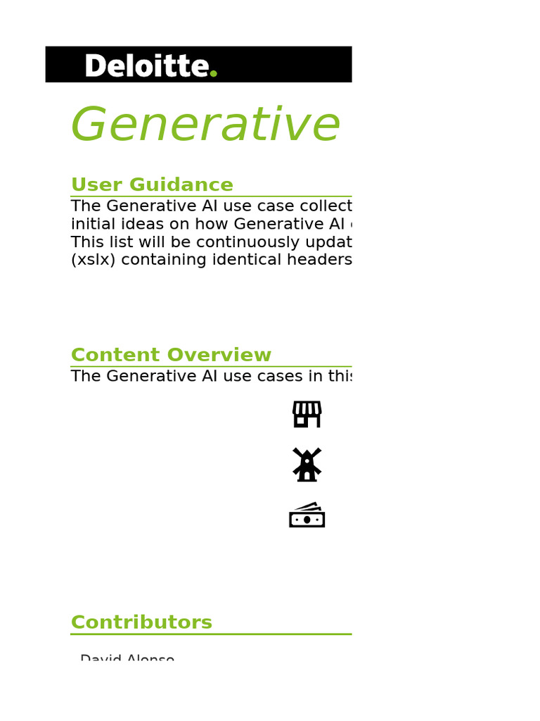 GenAI_Dossier_Collection_internal_v07 | PDF | Health Care | Product ...