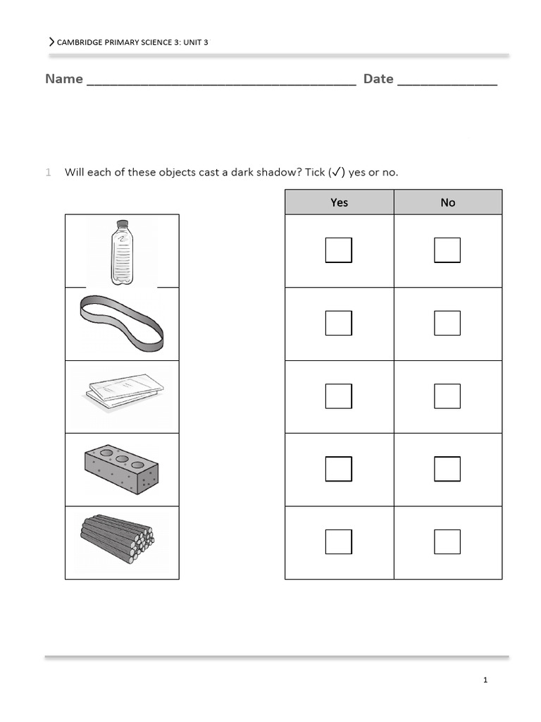 Unit 3 - Worksheet 2 - Year 3 | PDF