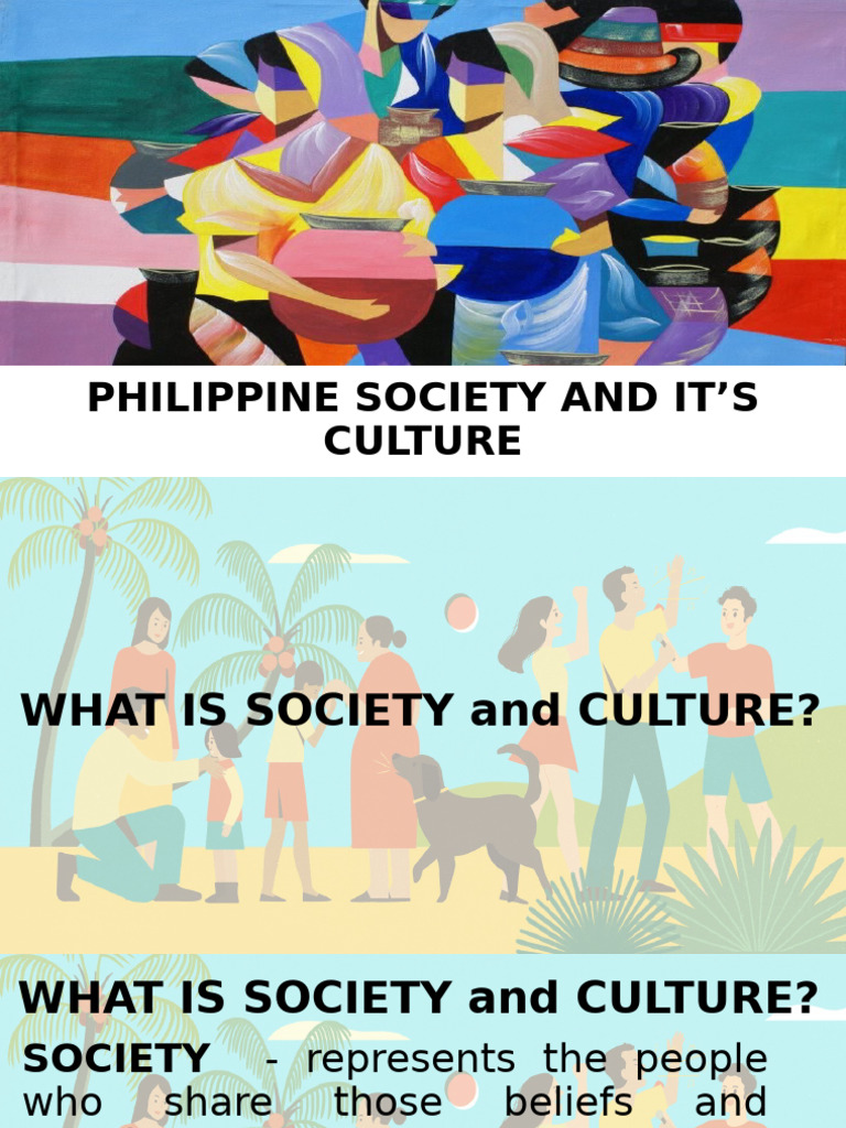 Understanding Philippine Society and Culture | PDF | Society | Philippines