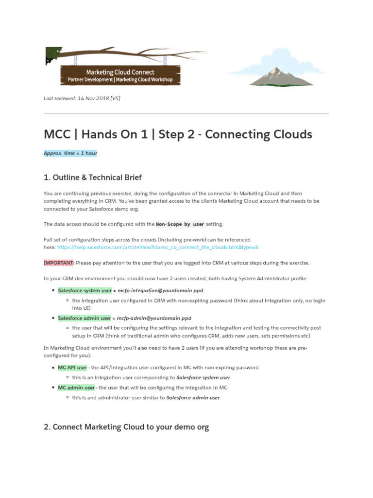 MCC - Hands On 1 - Step 2 - Connecting Clouds | PDF | Login | Cloud ...