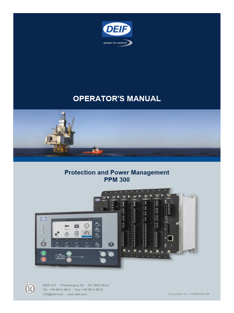 PPM 300 Operator's Manual Guide | PDF | Power Supply | Input/Output