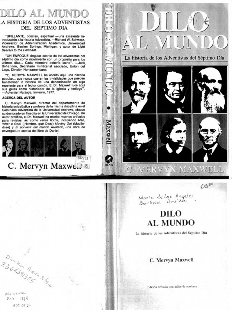 Libro Dilo Al Mundo (1) - 231113 - 102755 | PDF