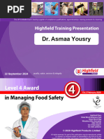 Food Safety Level 4 | PDF | Food Safety | Foodborne Illness