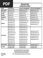 Holiday Preference List 2024 | PDF
