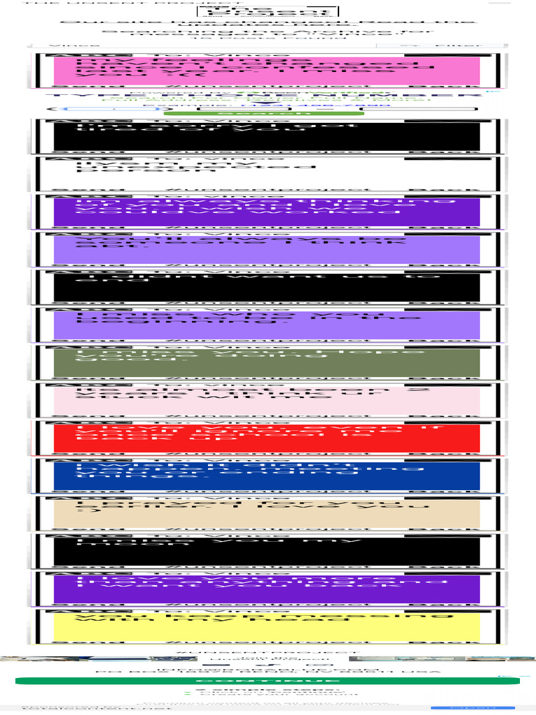 Unsent Project Archive - The Unsent Project | PDF