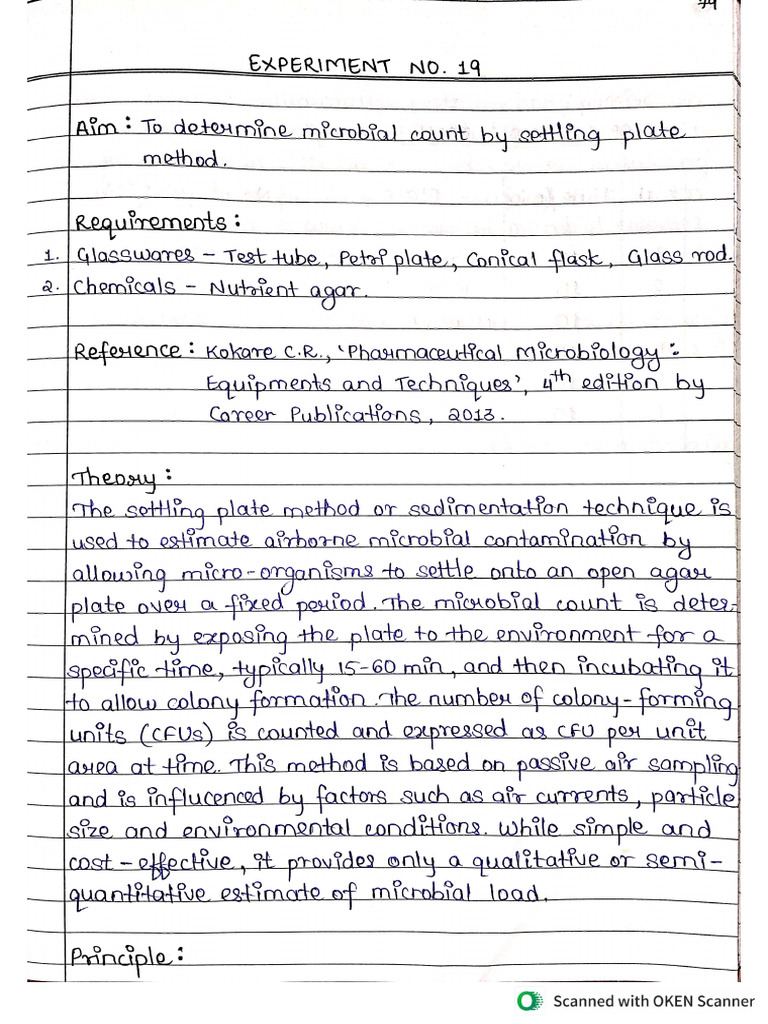 Micro (Exp 19 - 23) | PDF