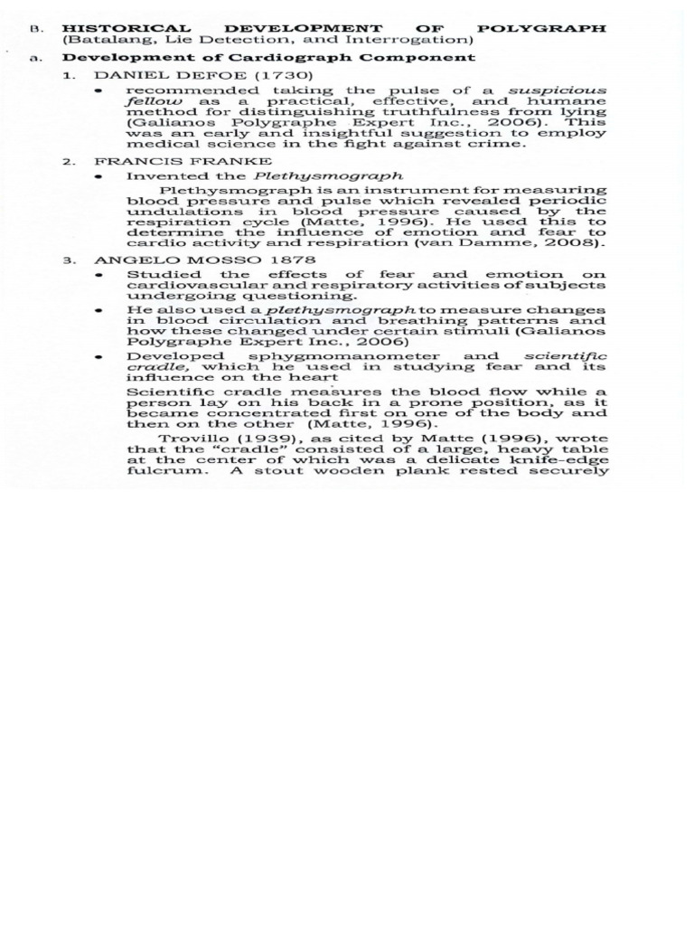 Chapter1Lie Detection | PDF