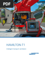 Hamilton T1 Quick Guide | PDF | Breathing | Respiration