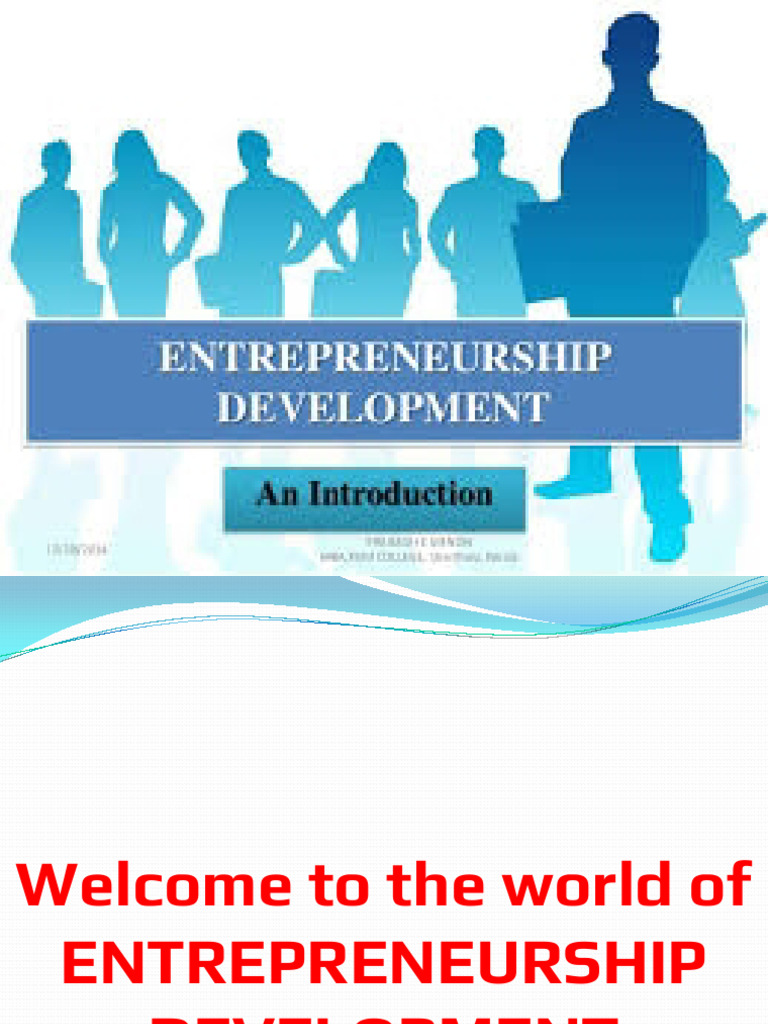 ED Merged | PDF | Entrepreneurship | Marketing