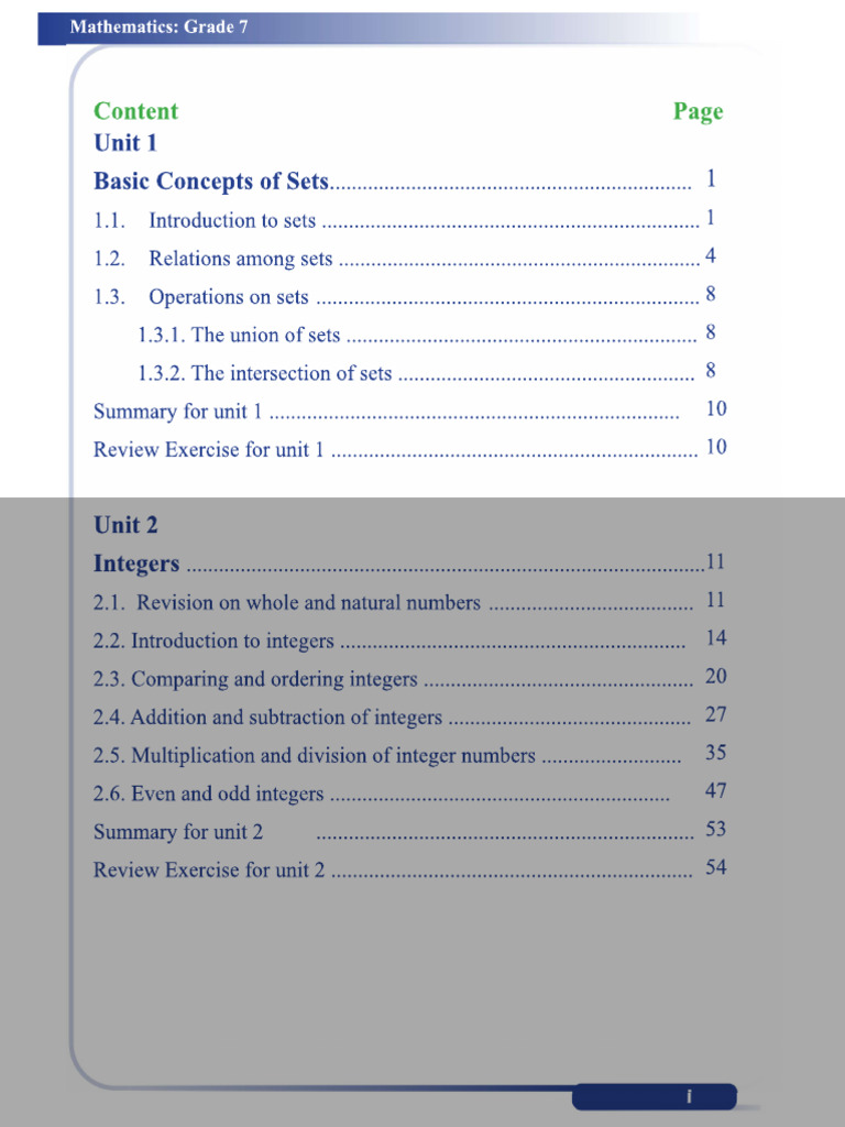 Basic Concepts Sets | PDF