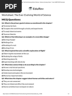 Class 6 Science Chapter 1 The Wonderful World of Science | PDF ...
