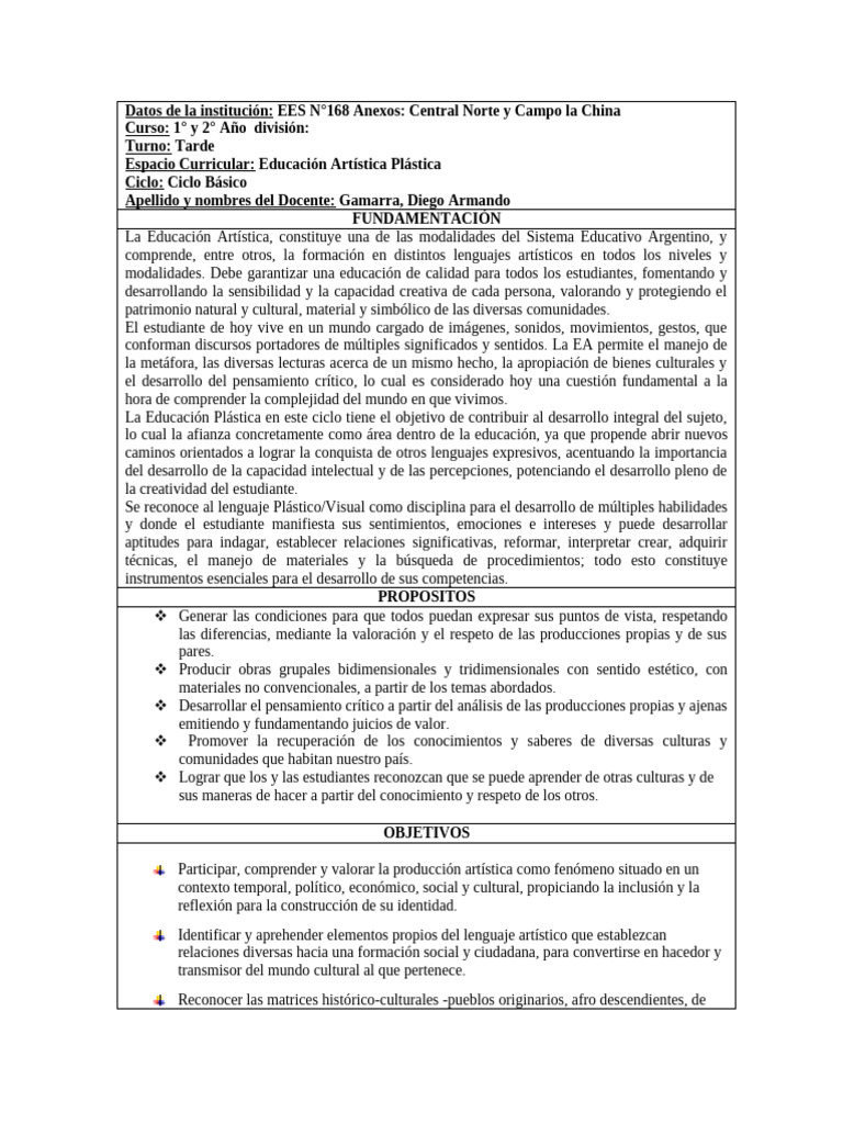 Secuencia Didactica Central-La China | PDF | Color | Evaluación