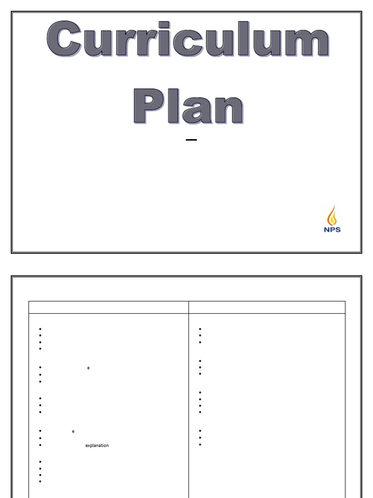 Grade 3 - Curriculum Plan - 2024-25 | PDF | Multiplication | Drawing