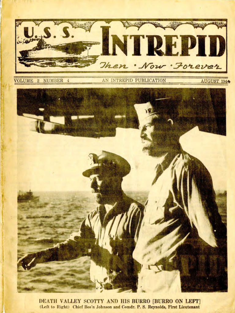 1944-08-01 Intrepid Then Now Forever Newsletter | PDF