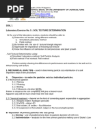 Soil Texture Analysis: Bouyoucos Method | PDF | Soil | Natural Materials