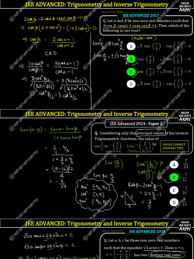 Trigo | PDF | Trigonometry | Trigonometric Functions